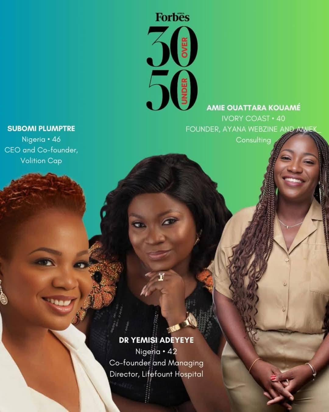 Amie O. Kouamé : l’ivoirienne figurant dans le classement Forbes Africa ...